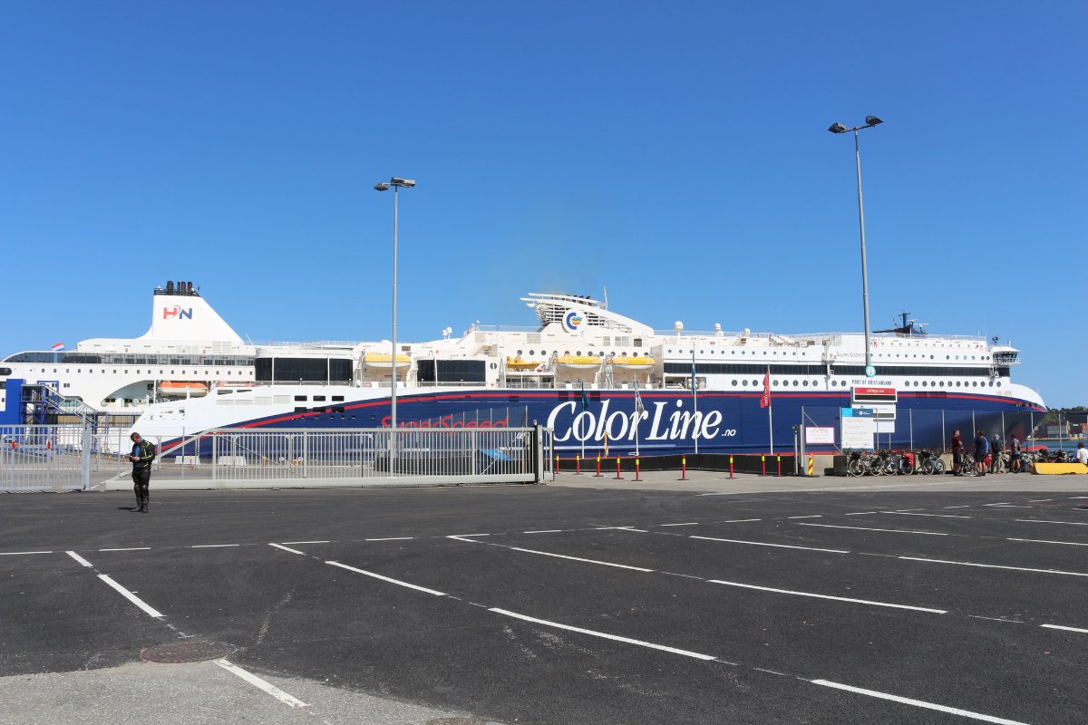 Color Line Ferry overtocht Hirtshals Kristiansand